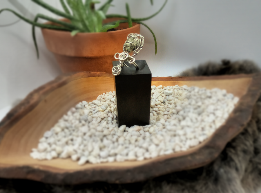 Ankh Pyrite Ring - Aboriginal Bling Blam