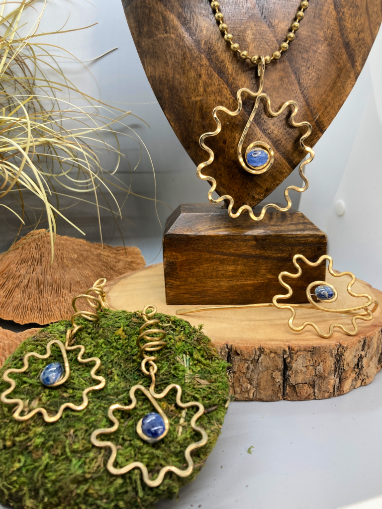 Polished Kyanite 3PC Set - Aboriginal Bling Blam